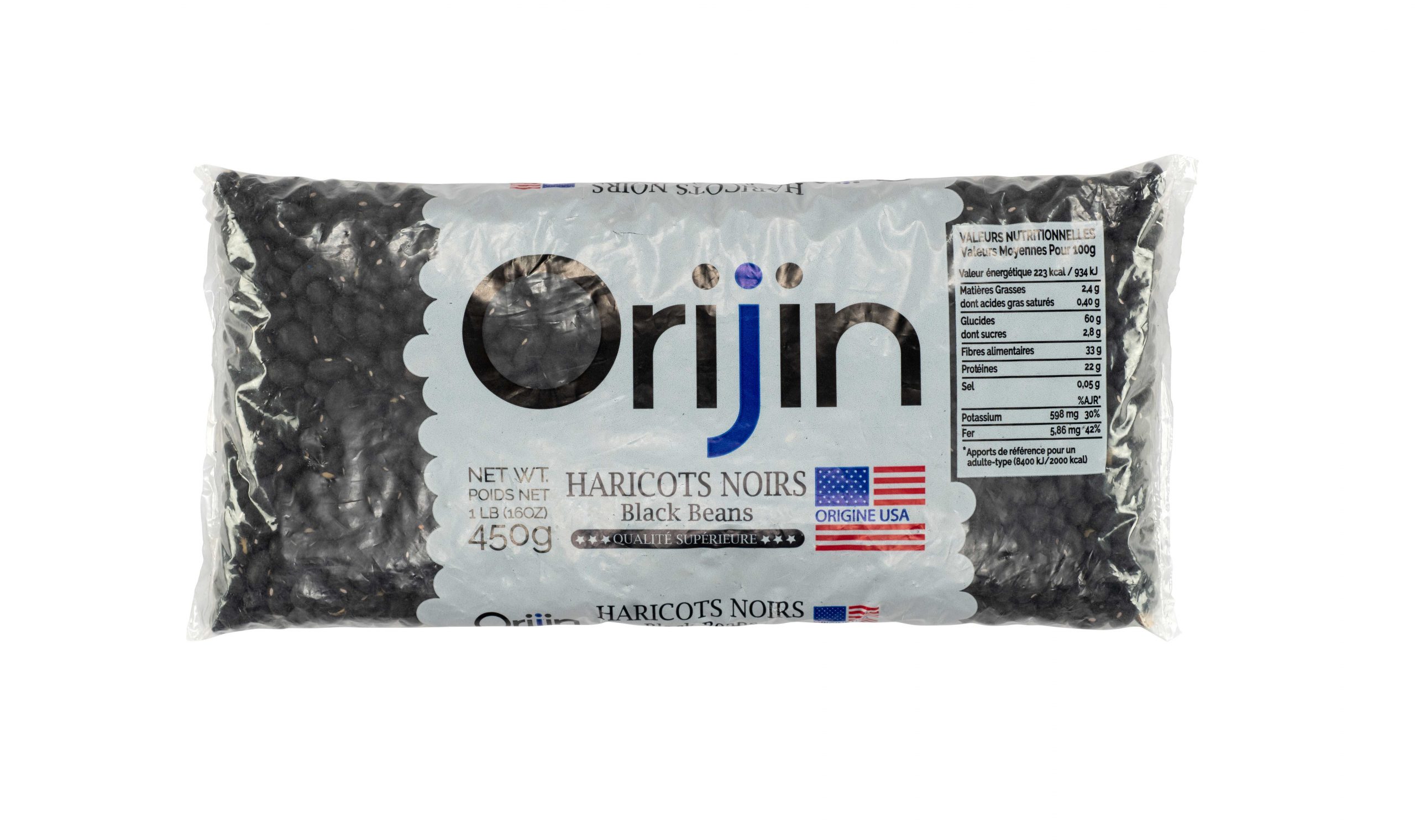 Haricots noirs - Orijin